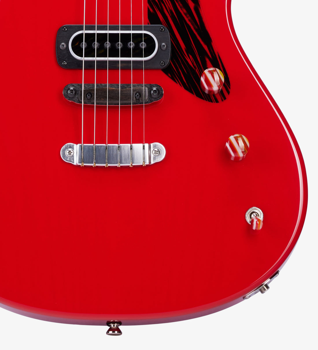The A-Type Electric Guitar Red - Powers Electric